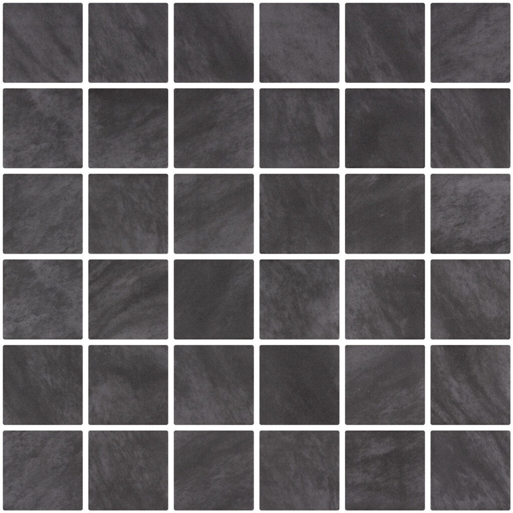 Penta New Basalt Matte - Glass Mosaic by ONIX.