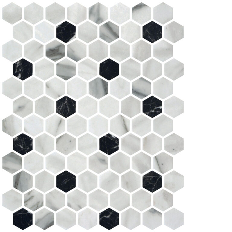 Hex Patterns - Patterns with hexagon glass mosaics