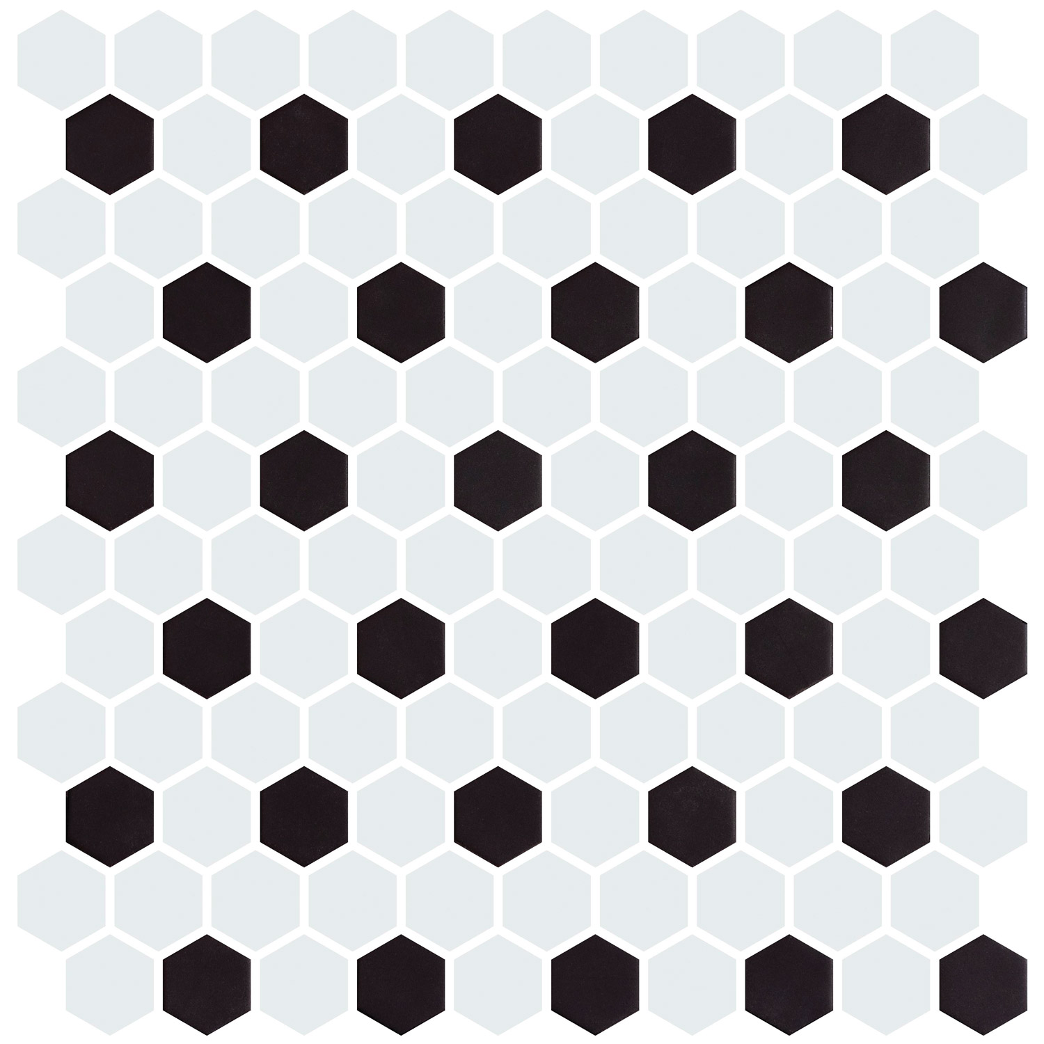 Hex Pattern 26 - Glass Mosaic by ONIX.