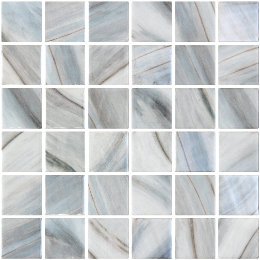 Penta Cassian Iridis - Glass Mosaic by ONIX.