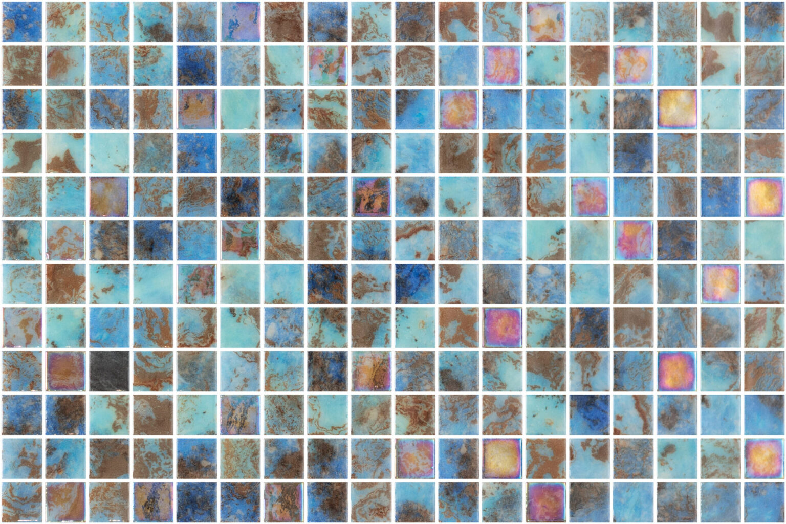 Tarani Iridis - Glass Mosaic by ONIX.