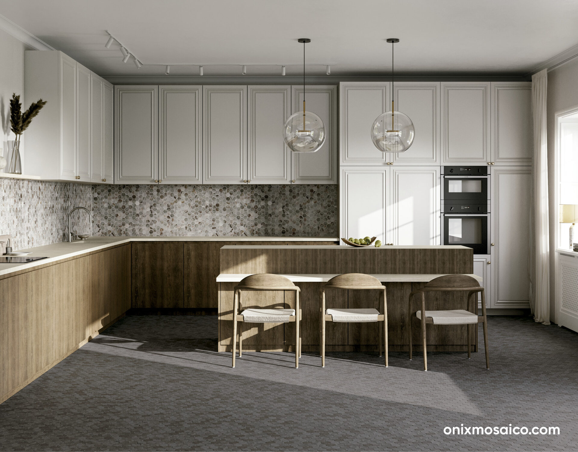 Glass mosaic tiles for architecture and design - ONIX