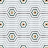 Hex Pattern 21 - Glass Mosaic by ONIX.