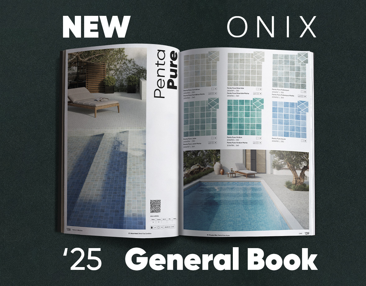 Glass mosaic tiles for architecture and design - ONIX