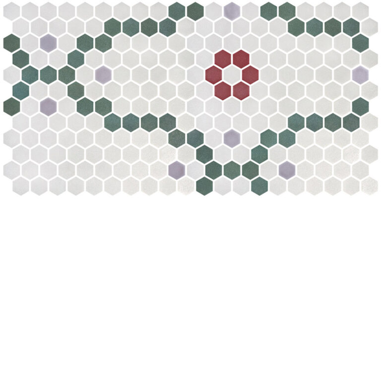 Hex Patterns - Patterns with hexagon glass mosaics