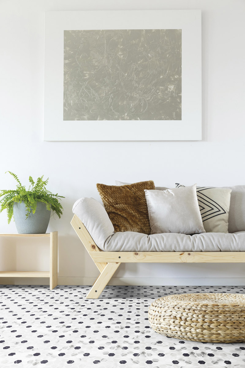 Hex Pattern 1 - Glass Mosaic by ONIX.