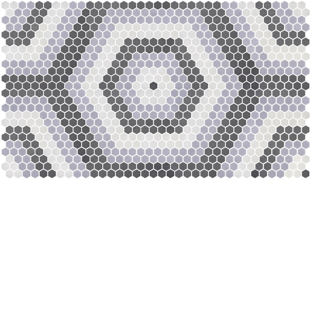 Hex Patterns - Patterns with hexagon glass mosaics