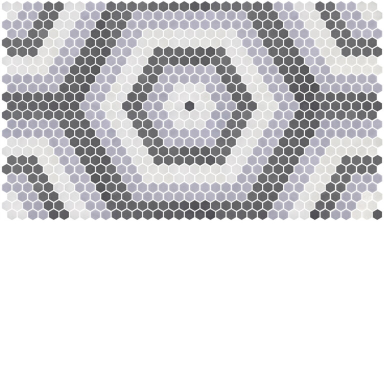 Hex Patterns - Patterns with hexagon glass mosaics